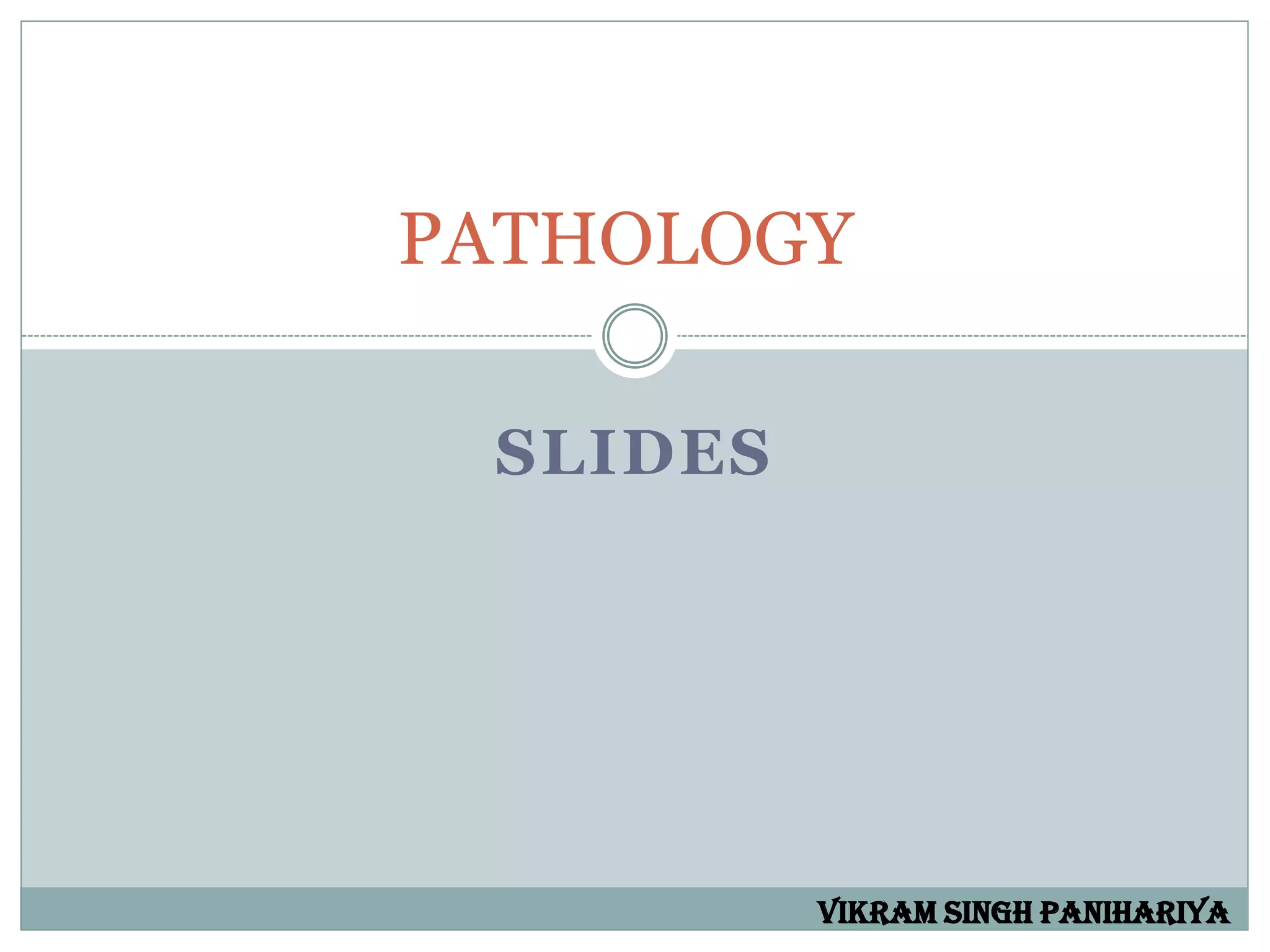 Pathology Slides For Exam (Kiev Medical University) | PDF