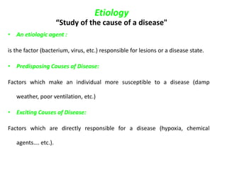 Pathology& terminology | PPTX