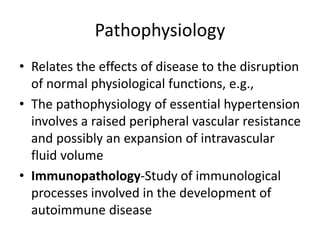 Pathology& terminology | PPTX