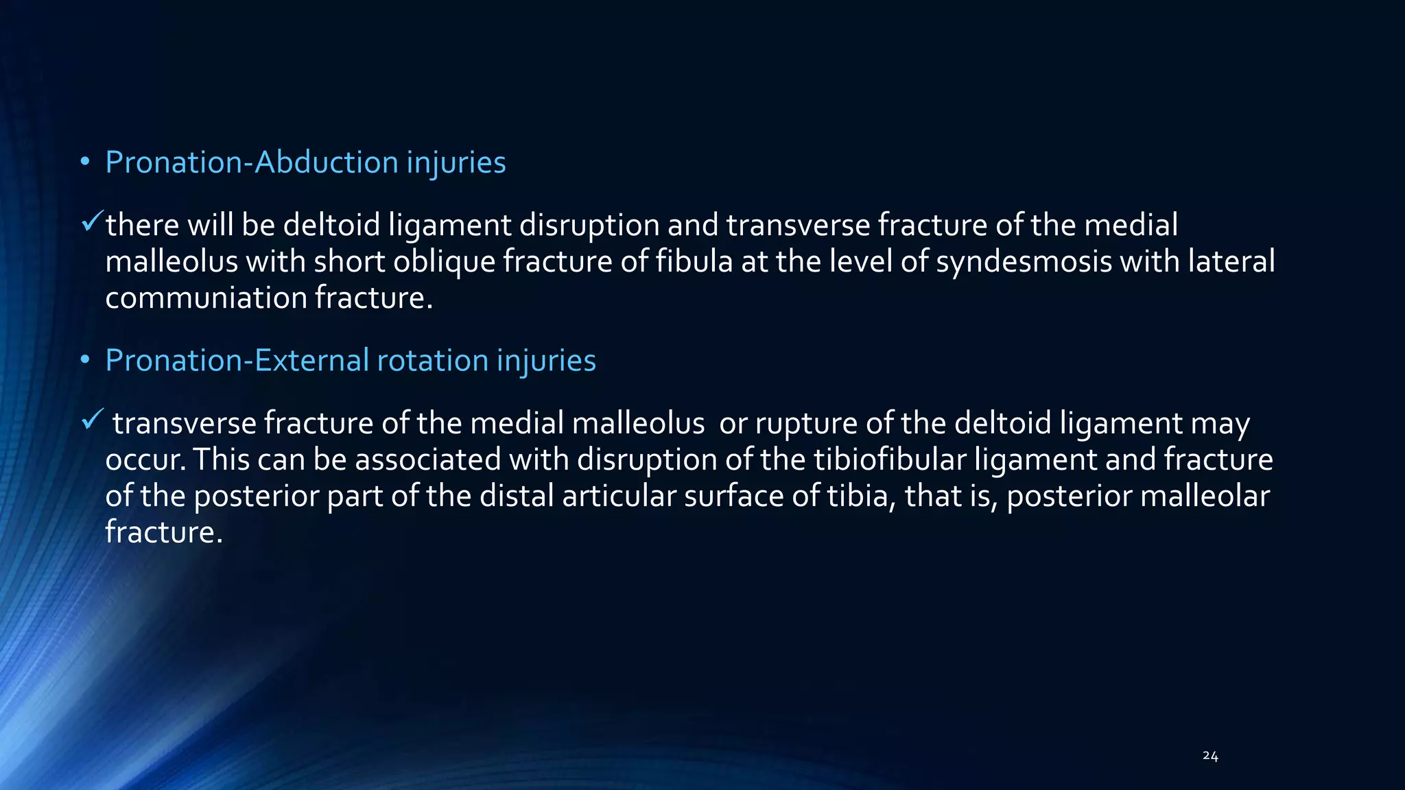 Pathomechanics of Ankle joint | PPTX