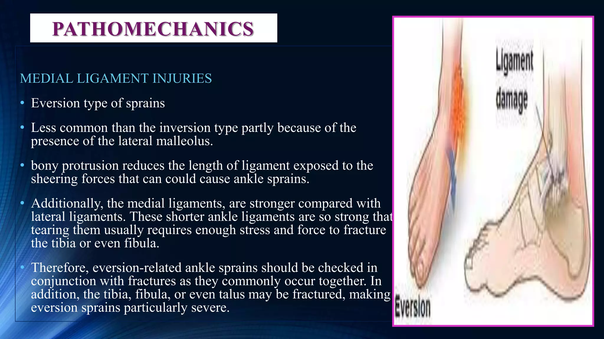 Pathomechanics of Ankle joint | PPTX