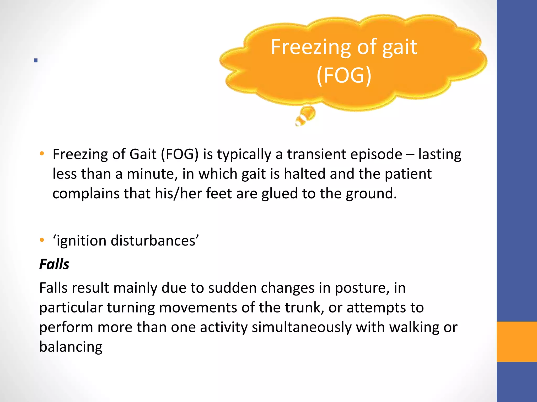 Pathomechanics of parkinson disease gait | PPTX