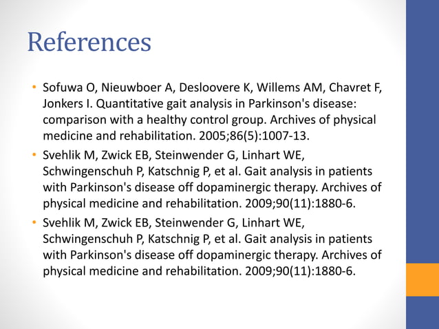 Pathomechanics of parkinson disease gait | PPTX
