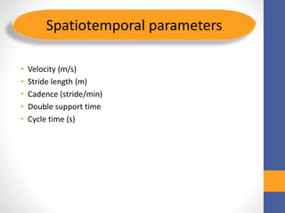 Pathomechanics of parkinson disease gait | PPTX