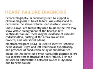 Pathophsyology left ventricular failure | PPTX