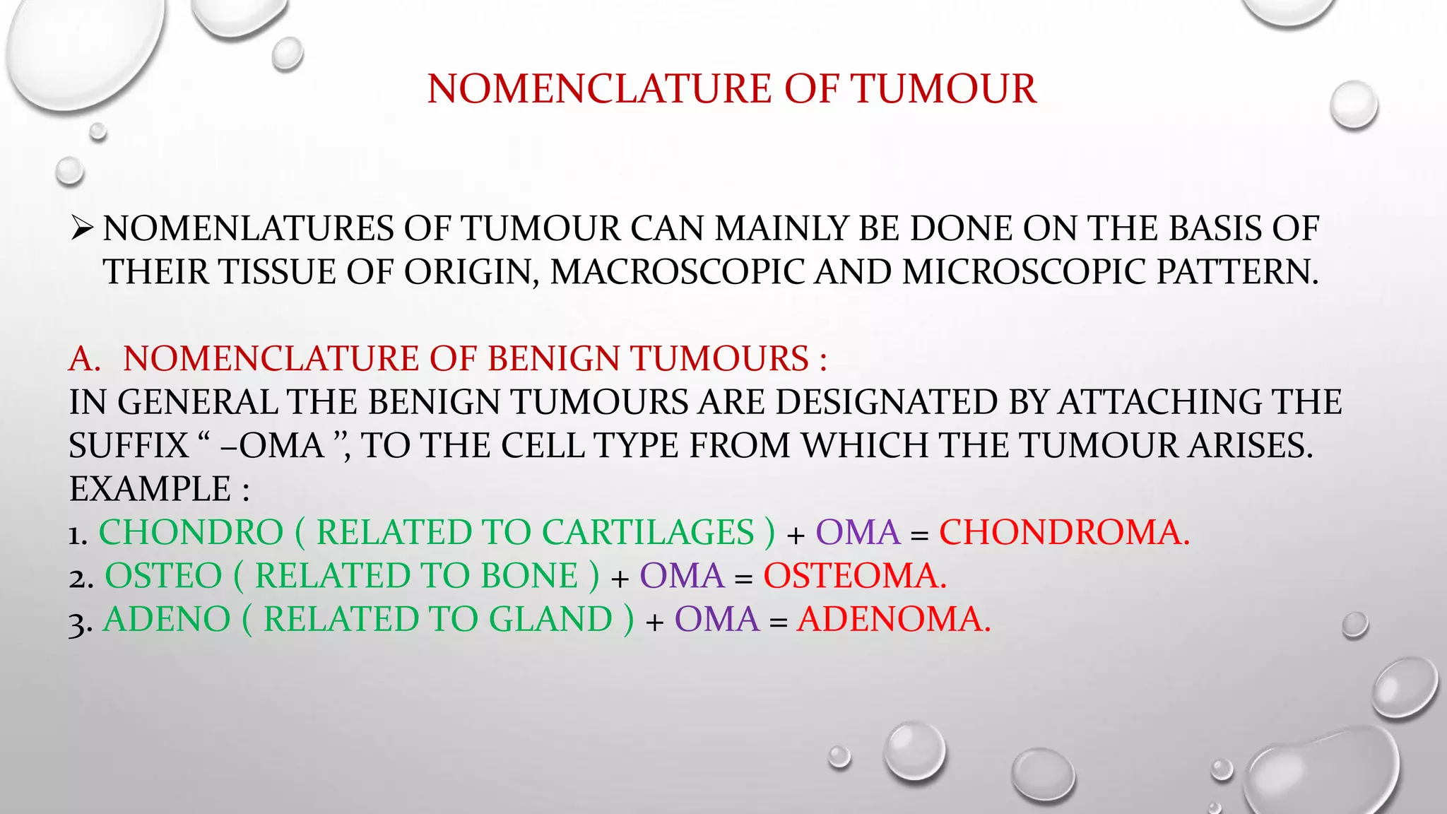 Pathophysiological overview of cancer | PPT