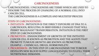 Pathophysiological overview of cancer | PPT