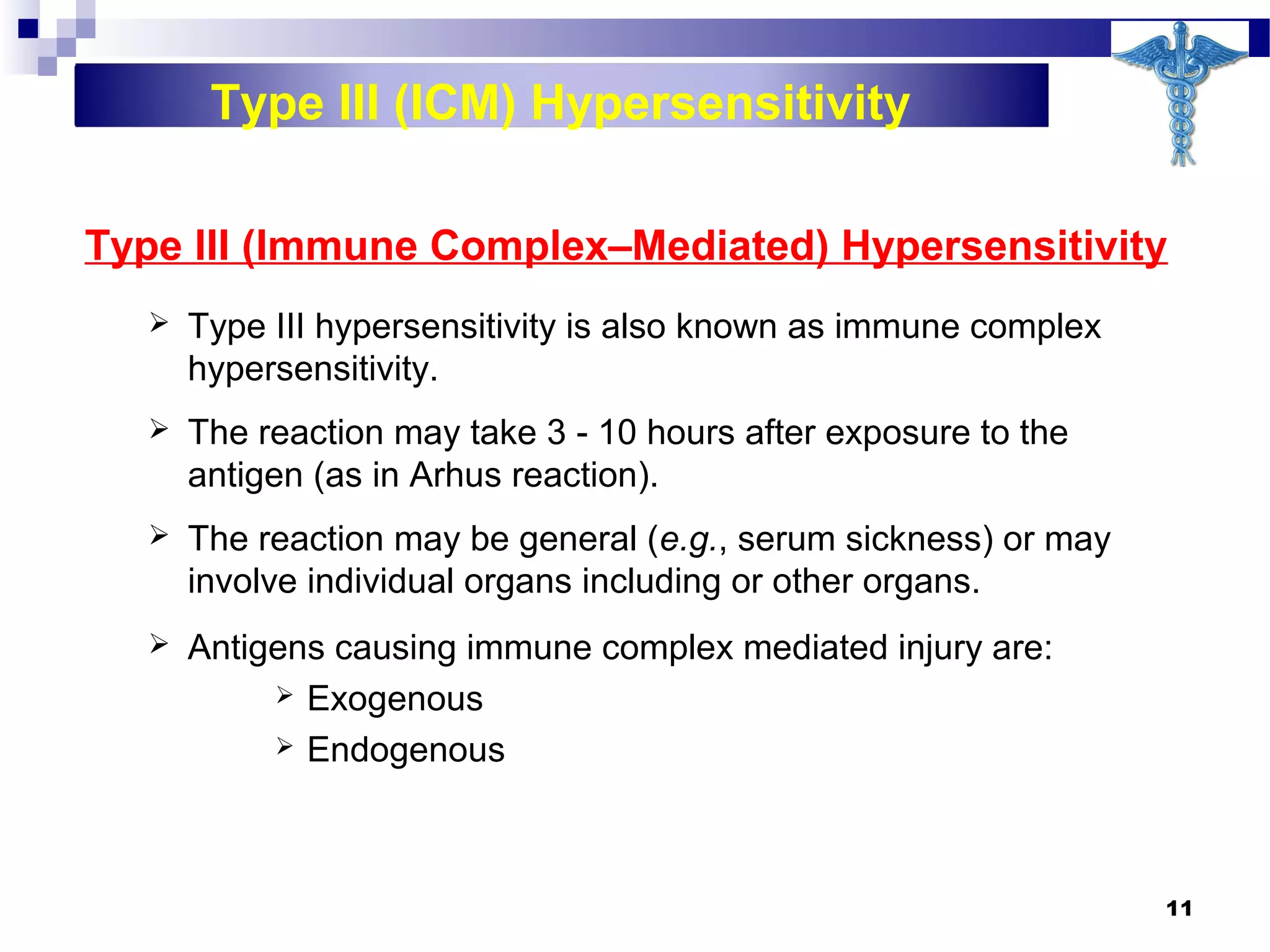 Hypersensitity, And Types of Hypersensitivity I, II, III, IV | PPT