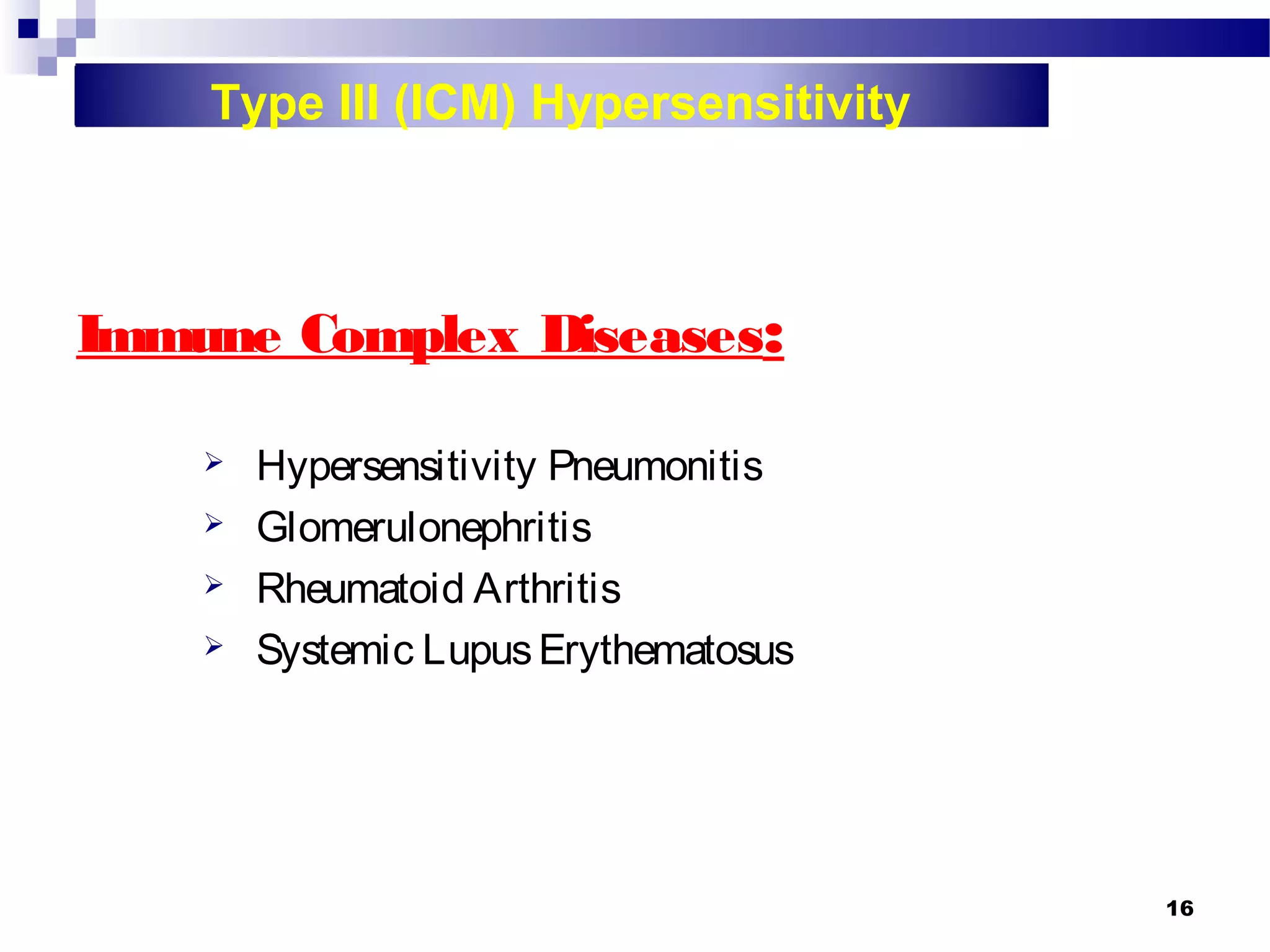 Hypersensitity, And Types of Hypersensitivity I, II, III, IV | PPT