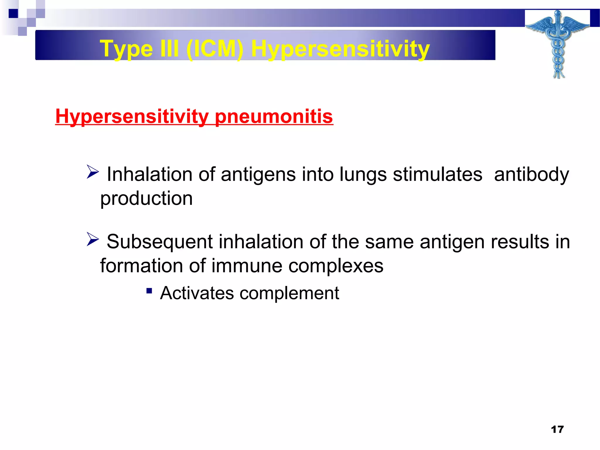 Hypersensitity, And Types of Hypersensitivity I, II, III, IV | PPT