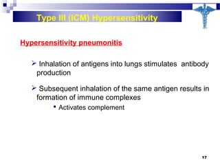 Hypersensitity, And Types of Hypersensitivity I, II, III, IV | PPT