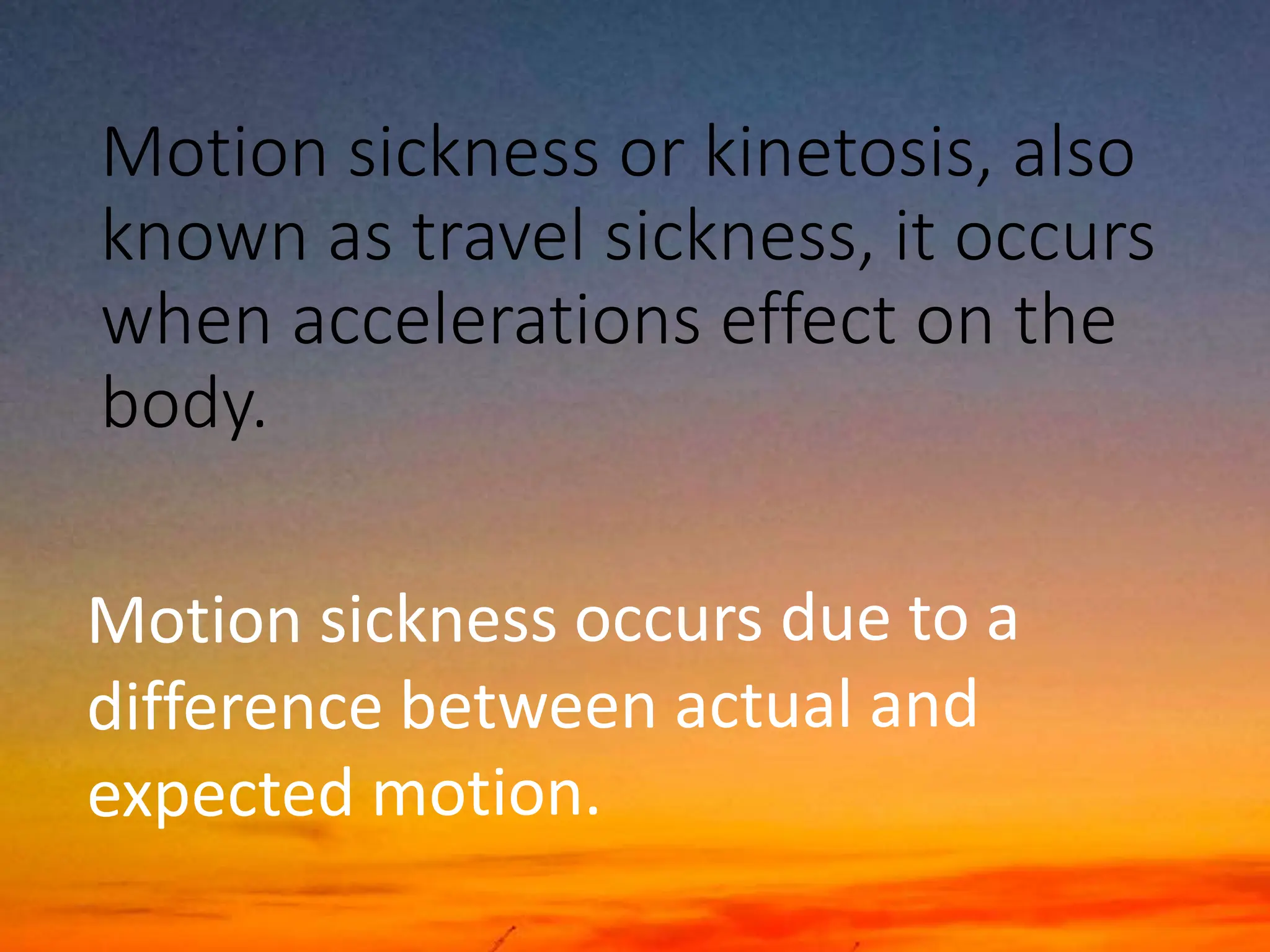 PATHOPHYSIOLOGY-MOTION SICKNESS.pptx