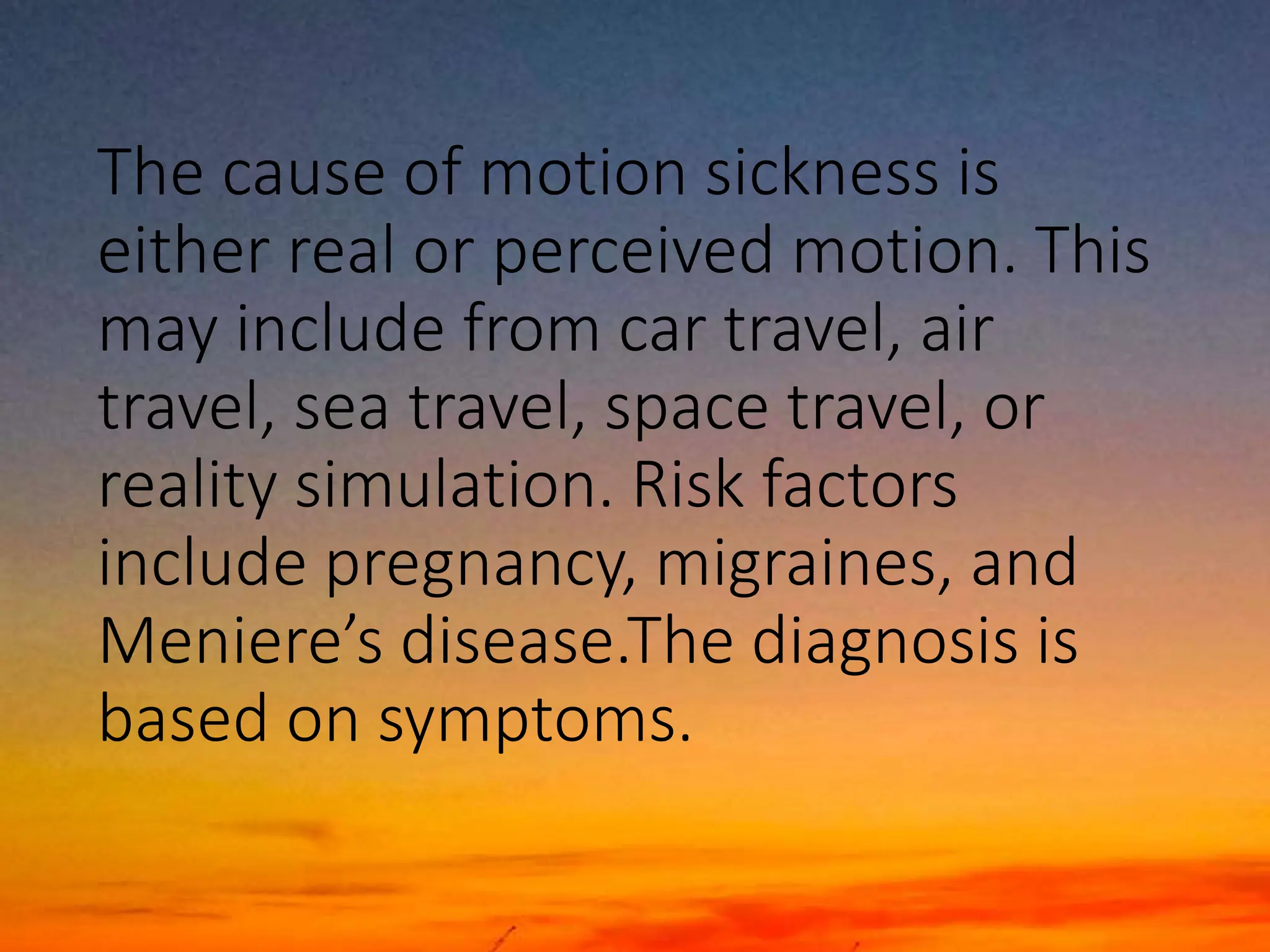 PATHOPHYSIOLOGY-MOTION SICKNESS.pptx