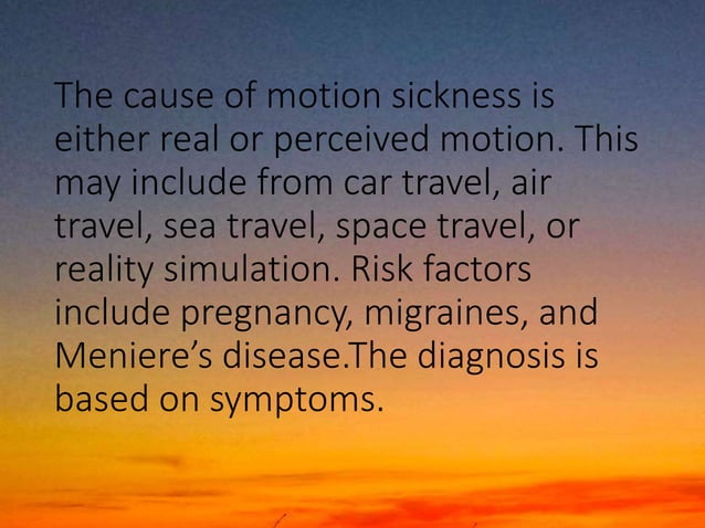 PATHOPHYSIOLOGY-MOTION SICKNESS.pptx