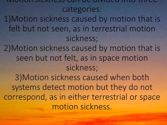 PATHOPHYSIOLOGY-MOTION SICKNESS.pptx