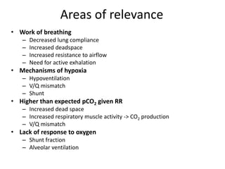 Pathophysiology of Acute Respiratory Failure | PPTX