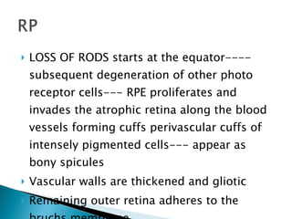Retinal lesions Pathophysiology | PPT