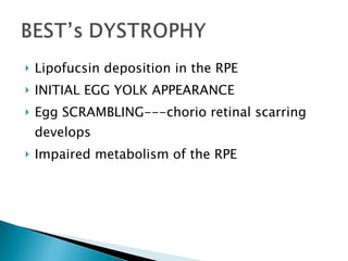 Retinal lesions Pathophysiology | PPT