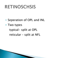 Retinal lesions Pathophysiology | PPT