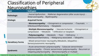 Pathophysiology And Clinical Features Of Peripheral Nervous System .pptx