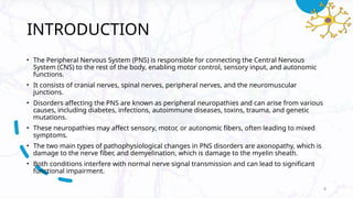 Pathophysiology And Clinical Features Of Peripheral Nervous System .pptx