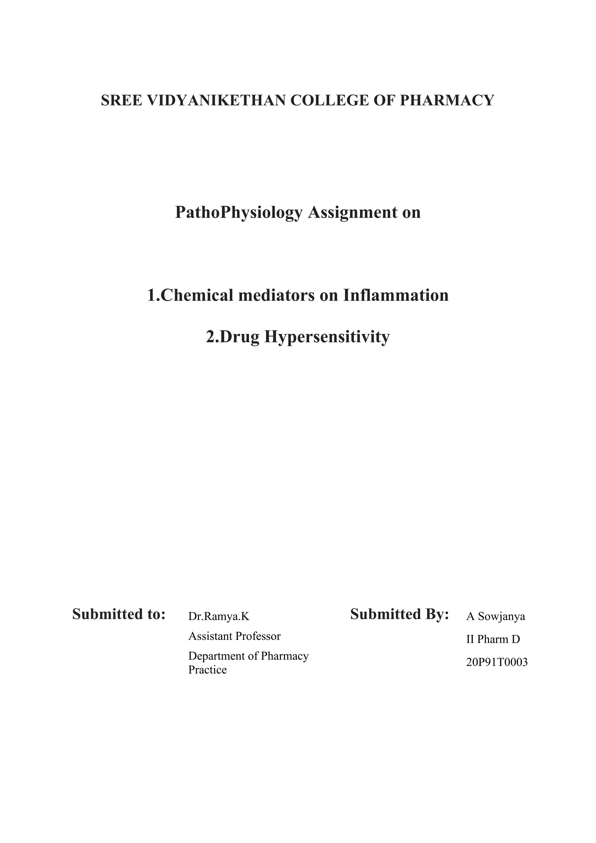 Pathophysiology Assignment.pdf