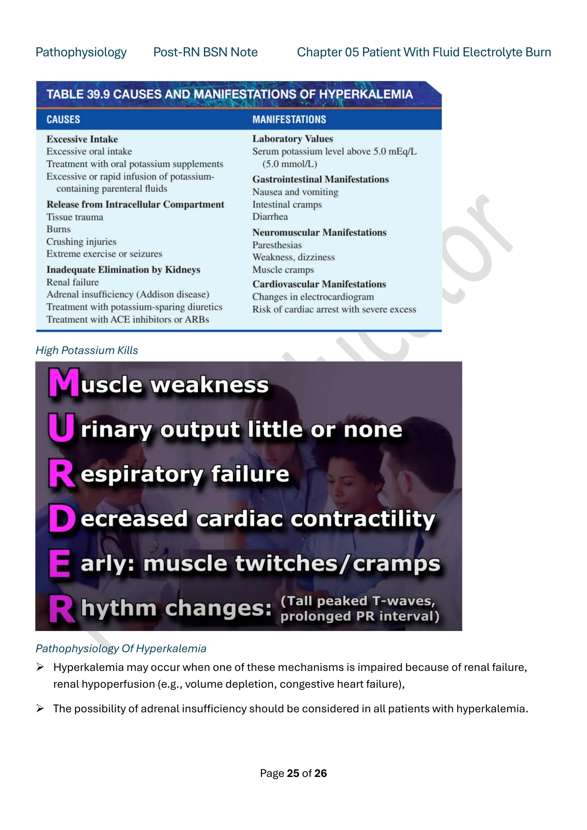 Pathophysiology Chapter 5 Electrolyte Imbalance in Burn Patient Notes.pdf