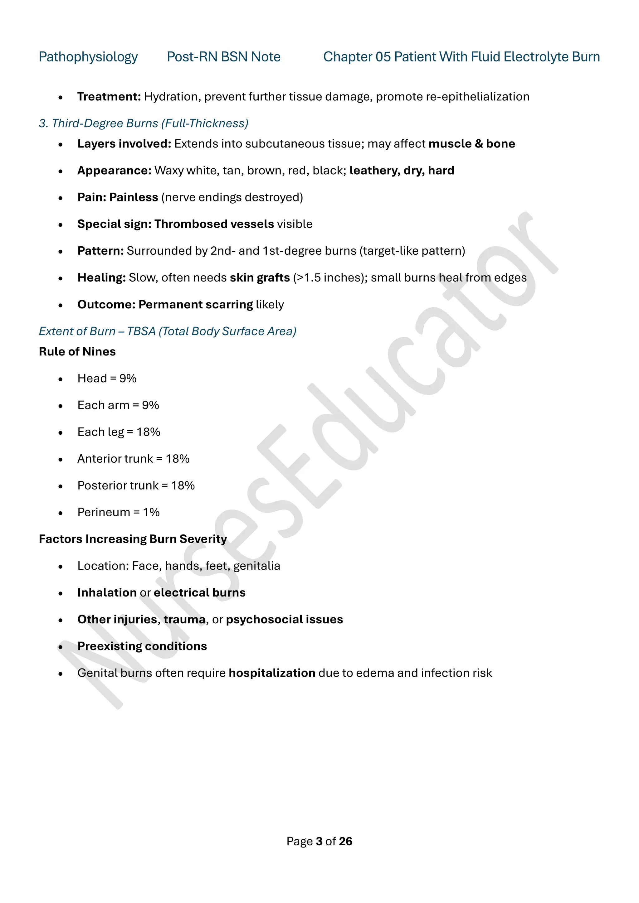 Pathophysiology Chapter 5 Electrolyte Imbalance in Burn Patient Notes.pdf