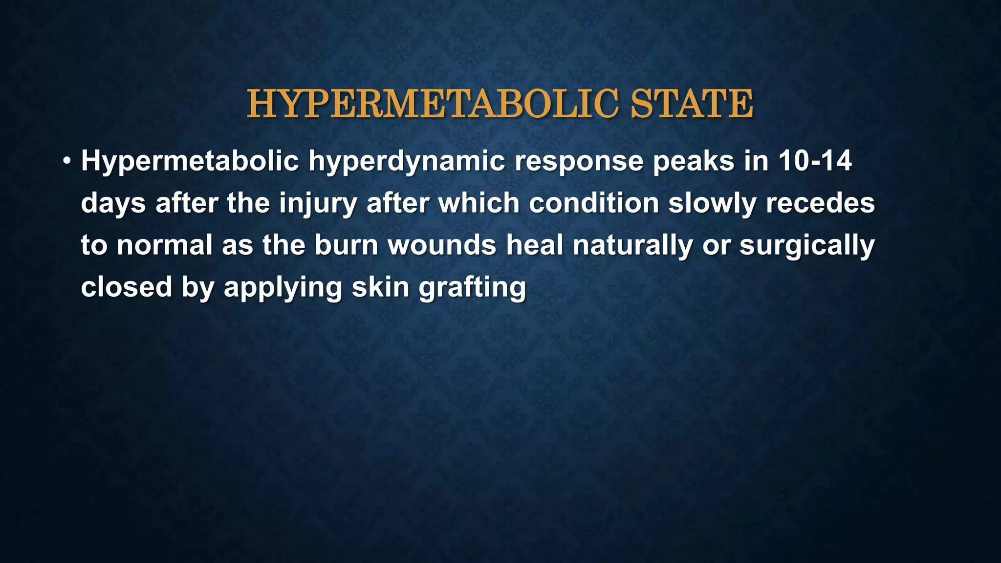 Pathophysiology and complications of burn | PPTX