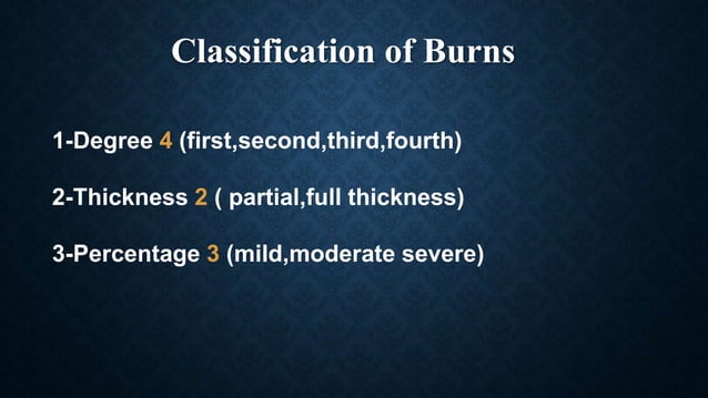 Pathophysiology and complications of burn | PPTX | First Aid | Injuries