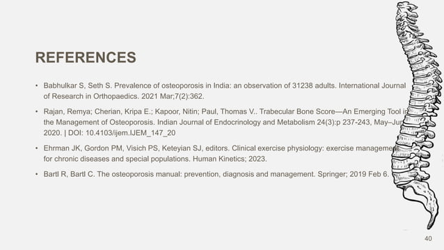 Osteopenia/Osteoporosis physiotherapy.pptx