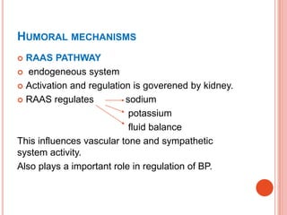 Pathophysiology of hypertension | PPTX