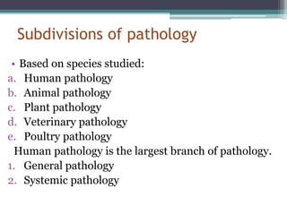 Introduction to Pathology | PPT