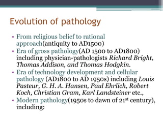 Introduction to Pathology | PPT