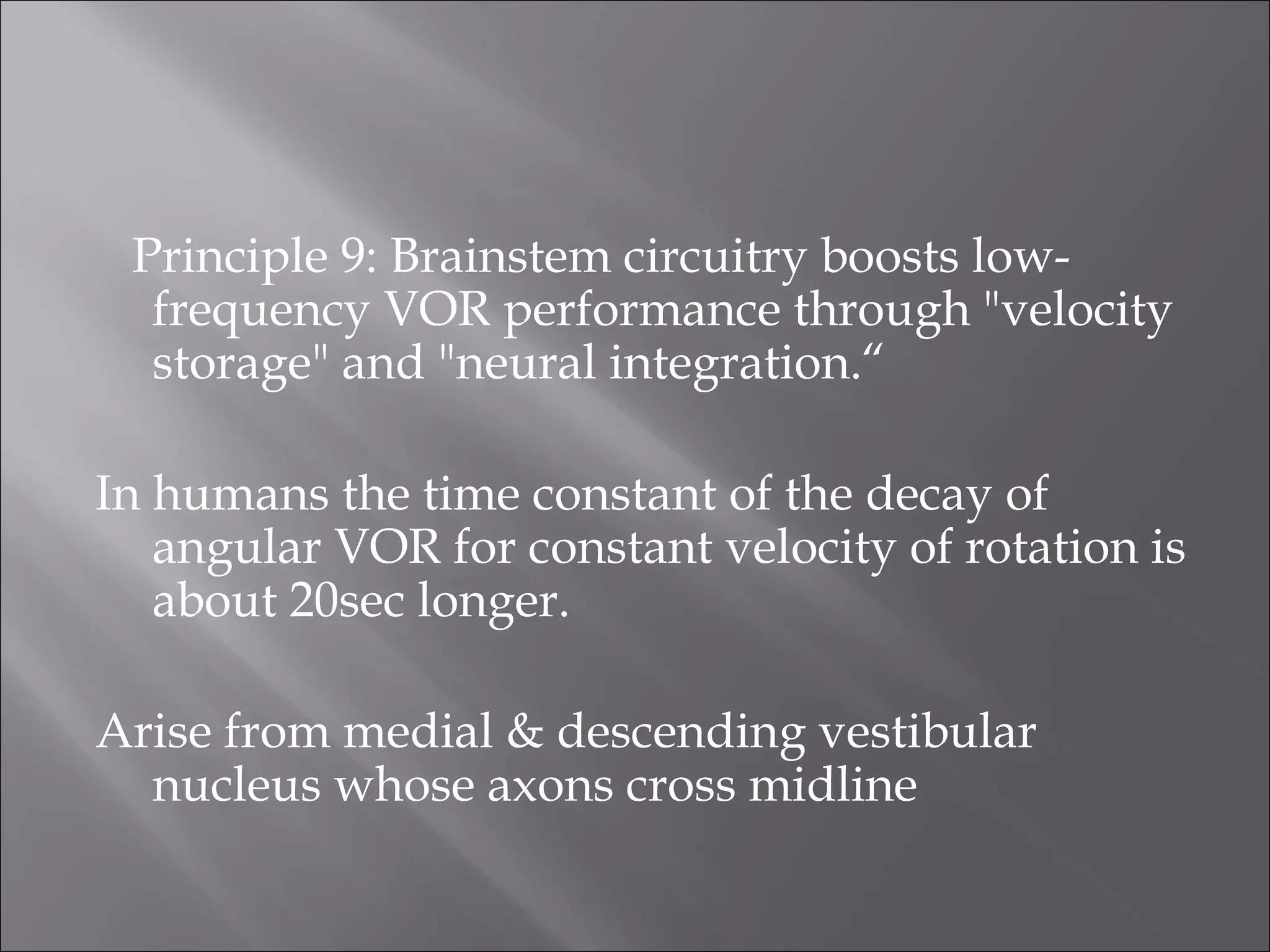 Pathophysiology of vestibular system | PPT