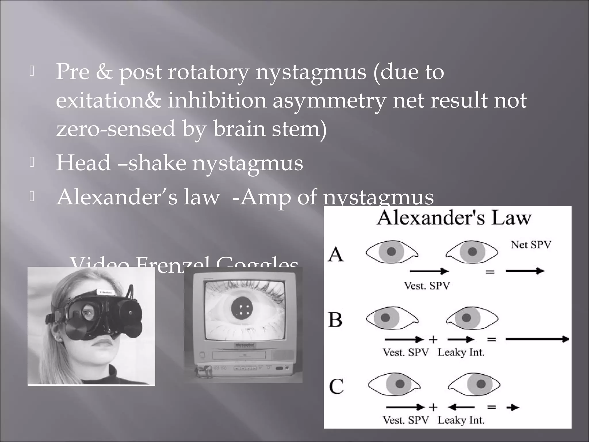 Pathophysiology of vestibular system | PPT
