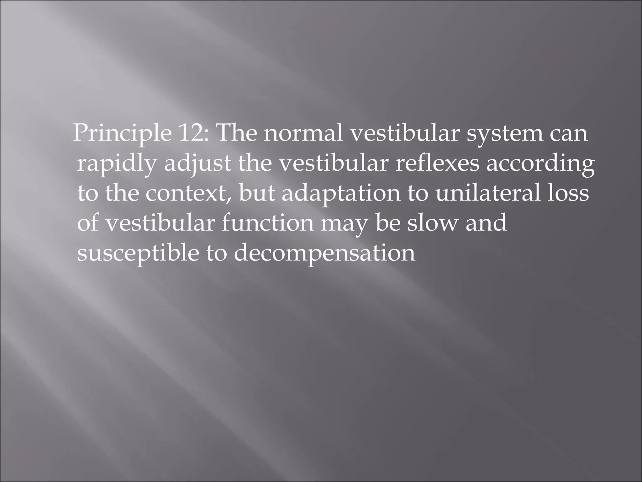 Pathophysiology of vestibular system | PPT