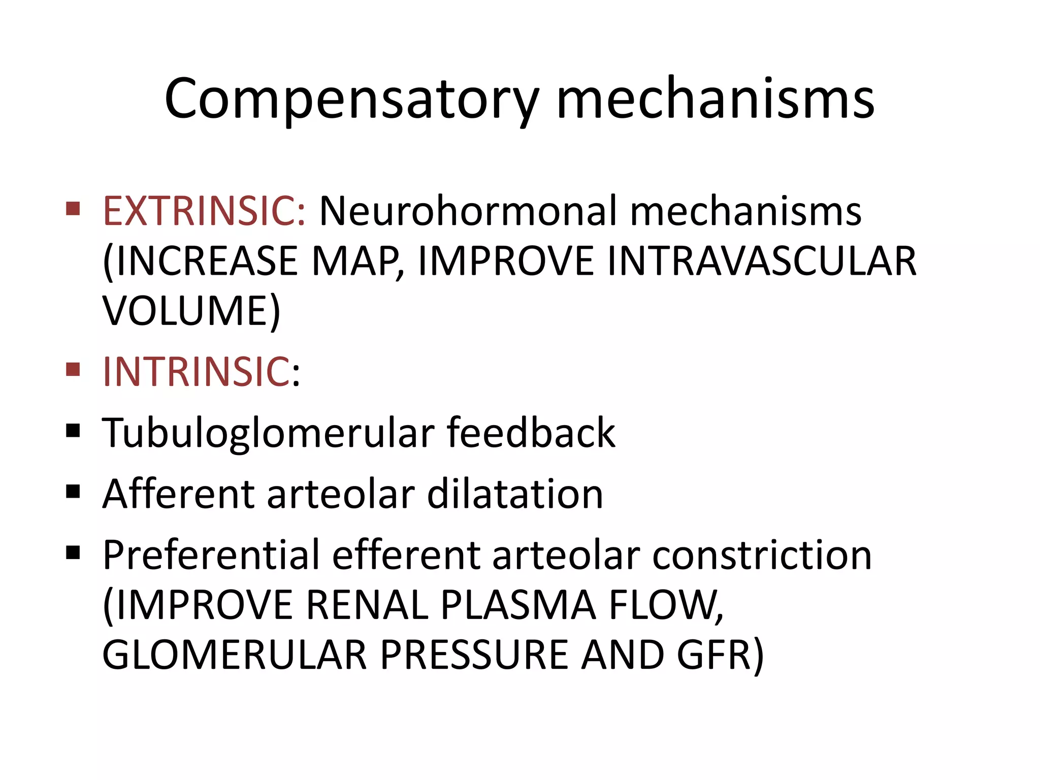 Pathophysiology of acute kidney injury | PPTX