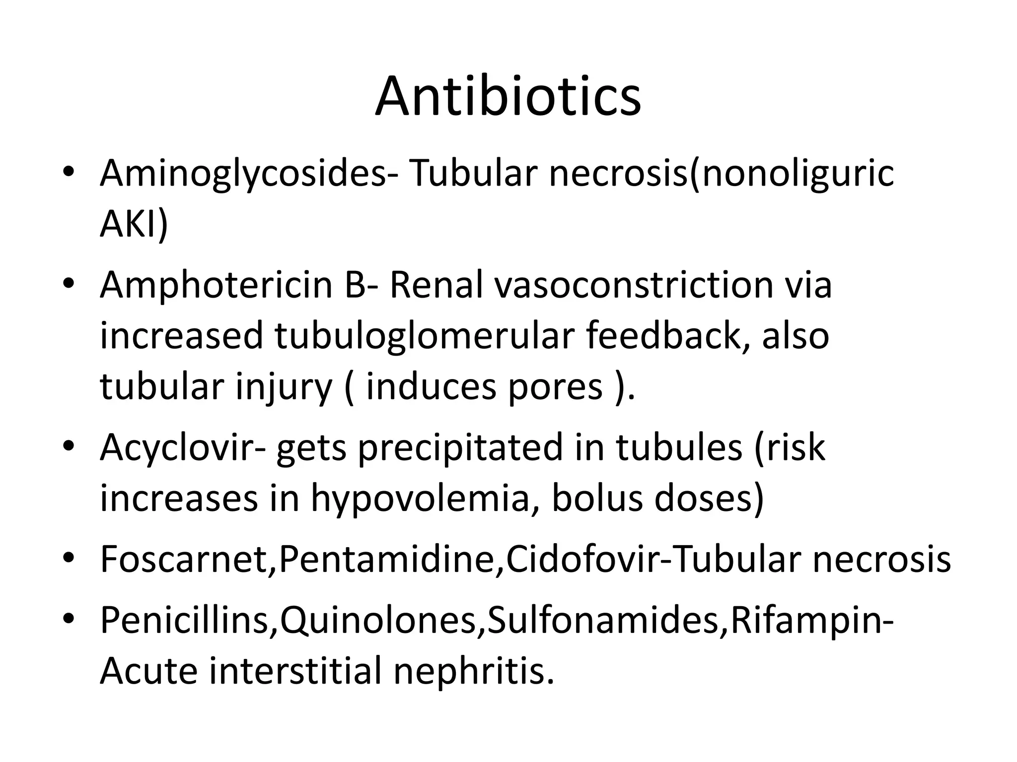 Pathophysiology of acute kidney injury | PPTX | Blood Disorders ...