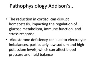 pathophysiology of adrenal .pptx