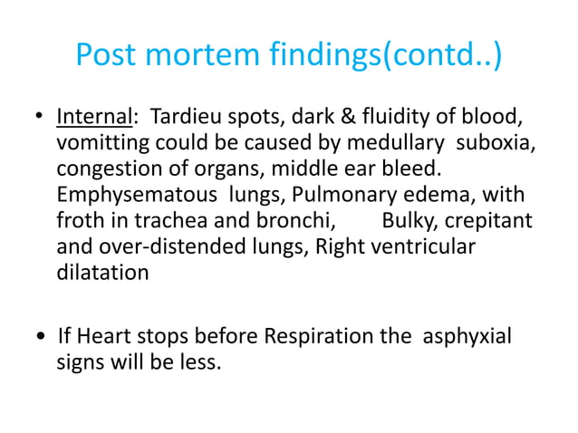 Pathophysiology of asphyxia & drowning | PPTX