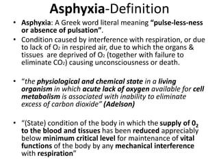 Asphyxia