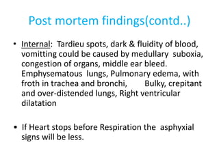 Pathophysiology of asphyxia & drowning | PPTX