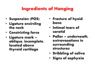 Pathophysiology of asphyxia & drowning | PPTX