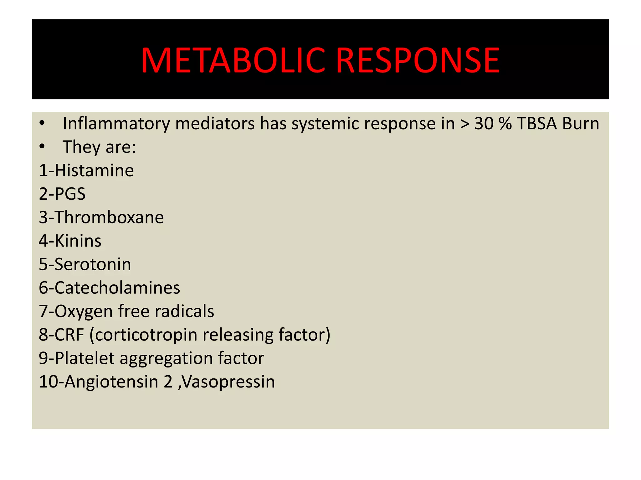 Pathophysiology of burns | PPTX
