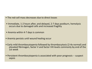 Pathophysiology of burns | PPTX