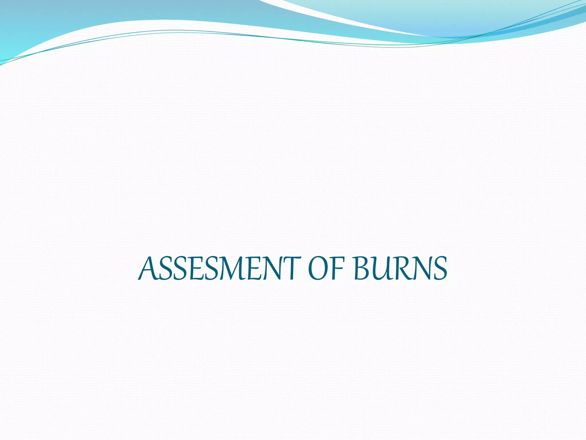 Pathophysiology of burns | PPTX