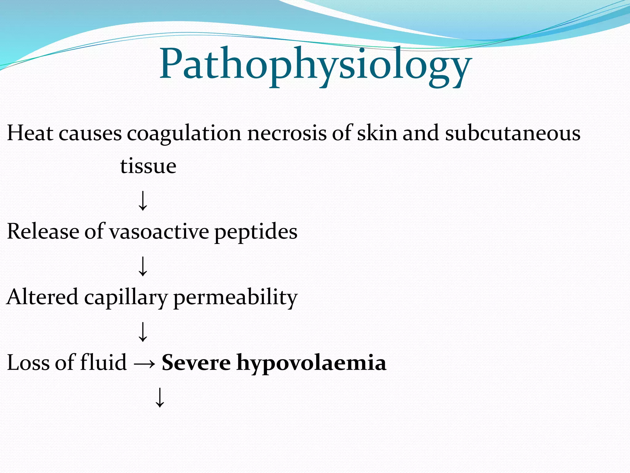 Pathophysiology of burns | PPTX
