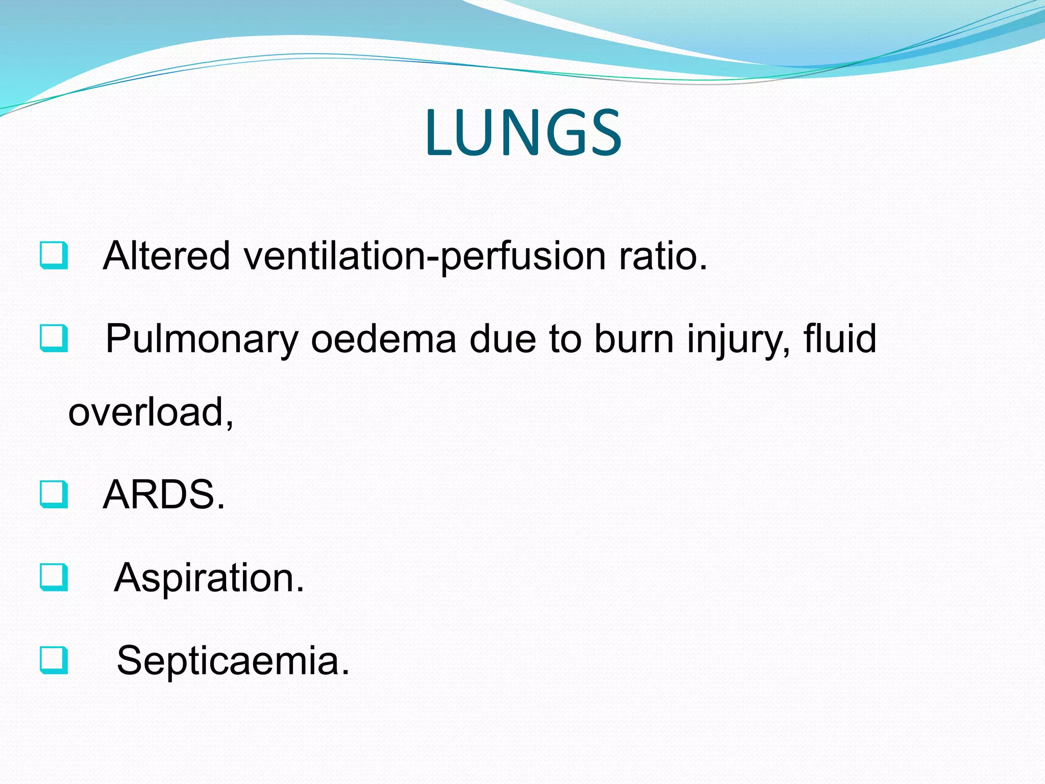 Pathophysiology of burns | PPTX