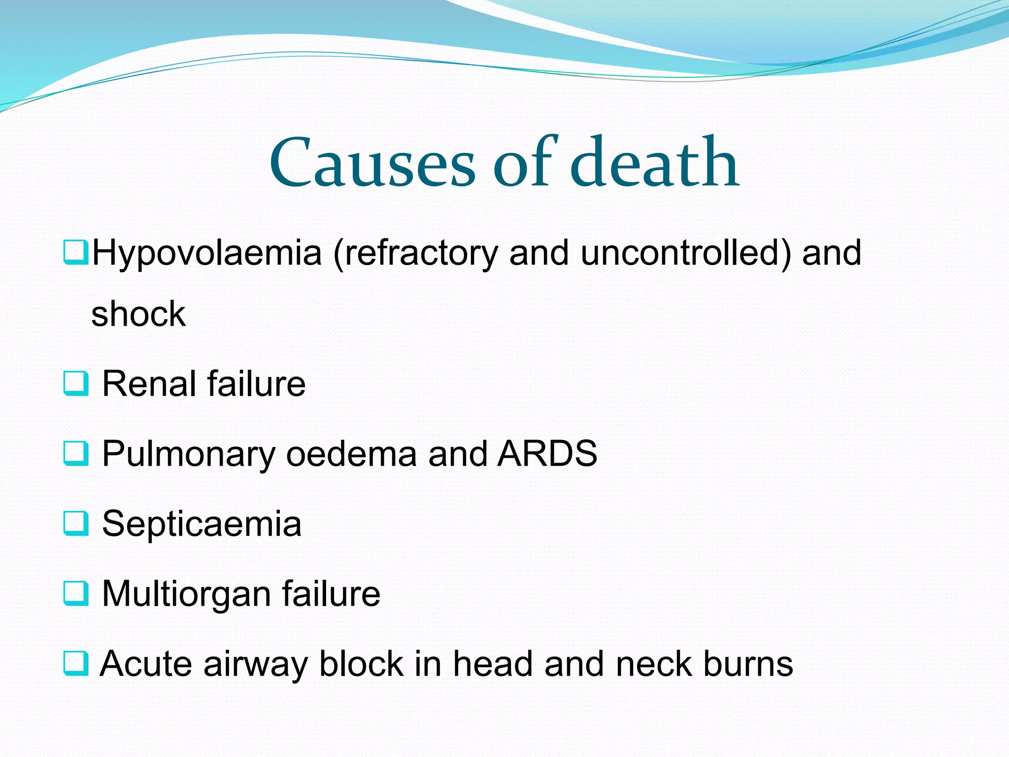 Pathophysiology of burns | PPTX
